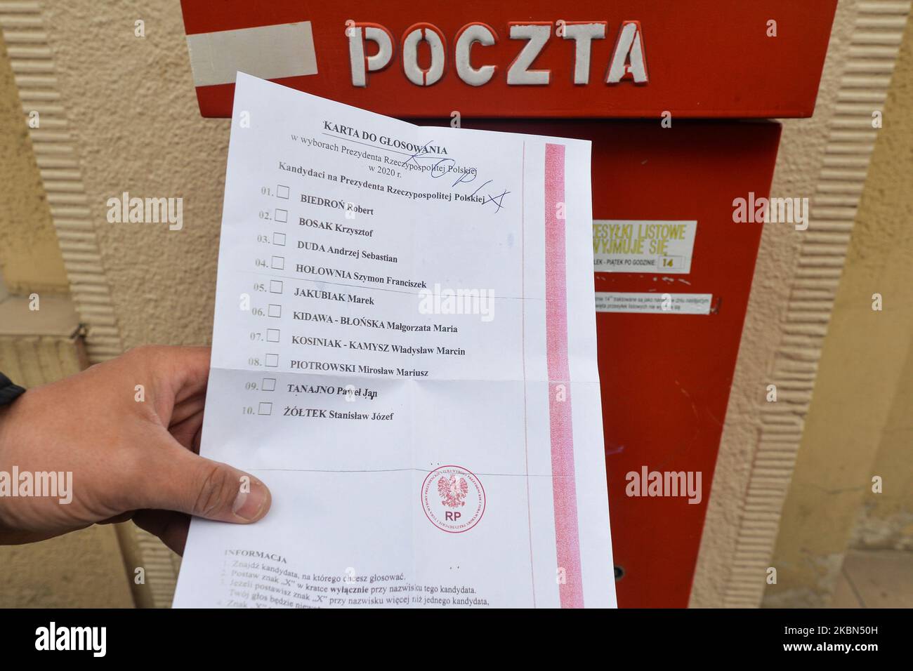 Krakow 1 post office hi-res stock photography and images - Alamy