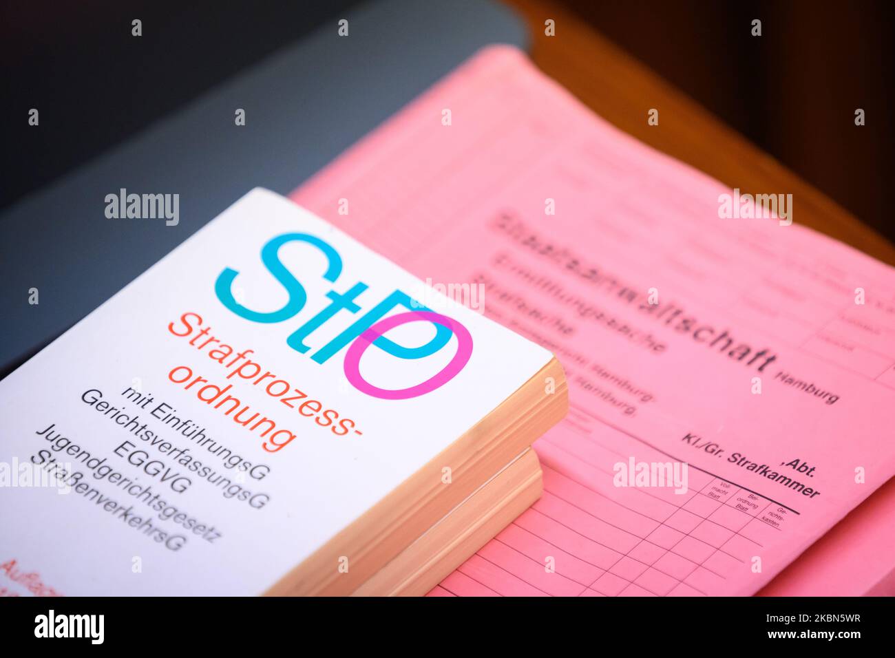 Hamburg, Germany. 04th Nov, 2022. A copy of the German Code of Criminal ...