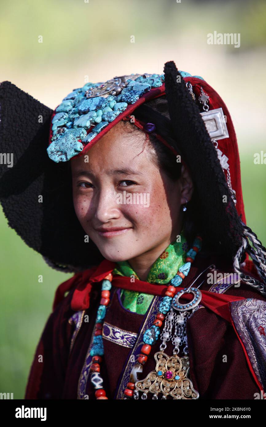 Small village of tangtse hi-res stock photography and images - Alamy