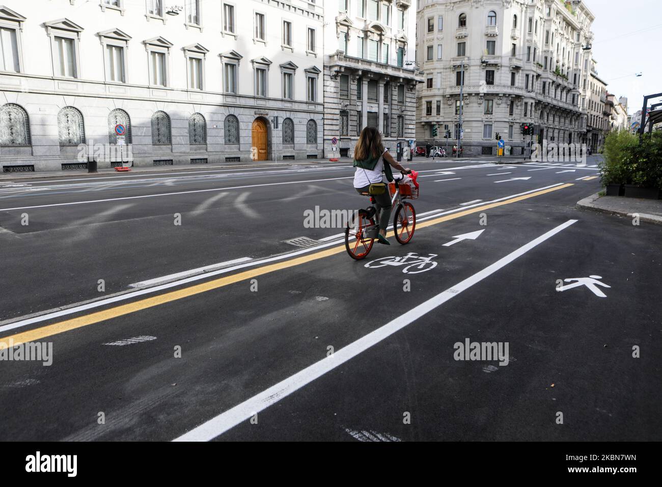Pista ciclabile milano hi-res stock photography and images - Alamy