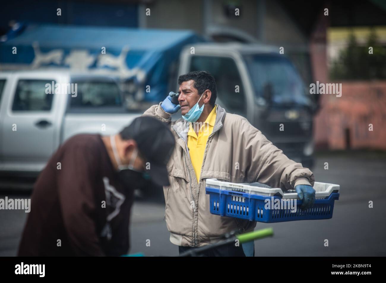 People in Quito, Ecuador, on May 3, 2020, during the coronavirus ...