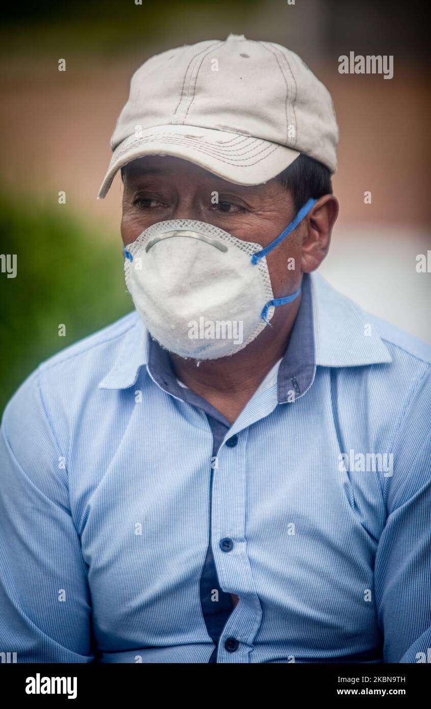 People in Quito, Ecuador, on May 3, 2020, during the coronavirus ...