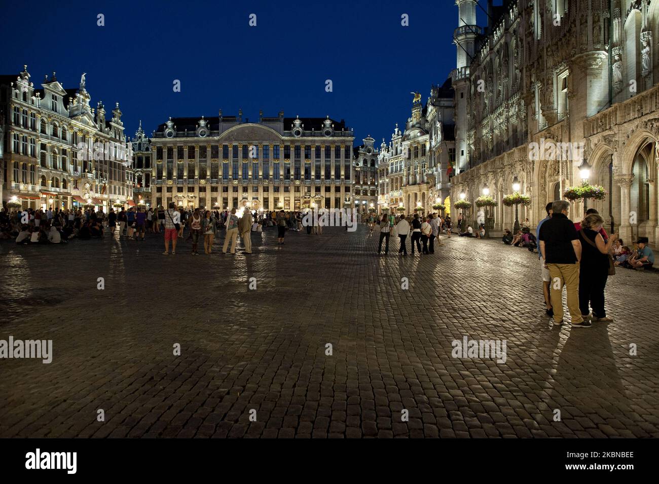 The Grand-Place is the central square of Brussels, it is surrounded by ...