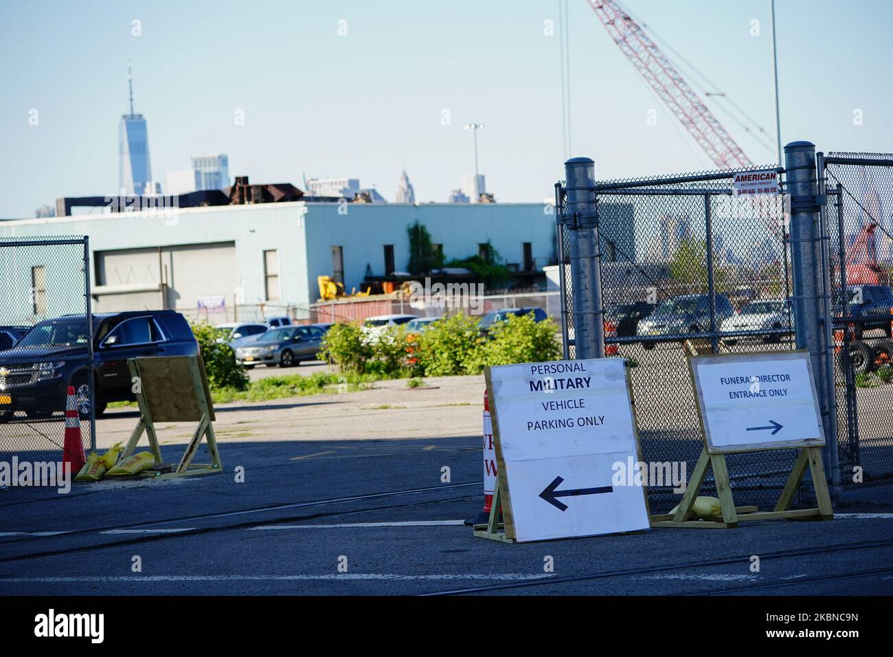 A view of 39th St. Pier on May 5, 2020 in the Brooklyn borough in New ...
