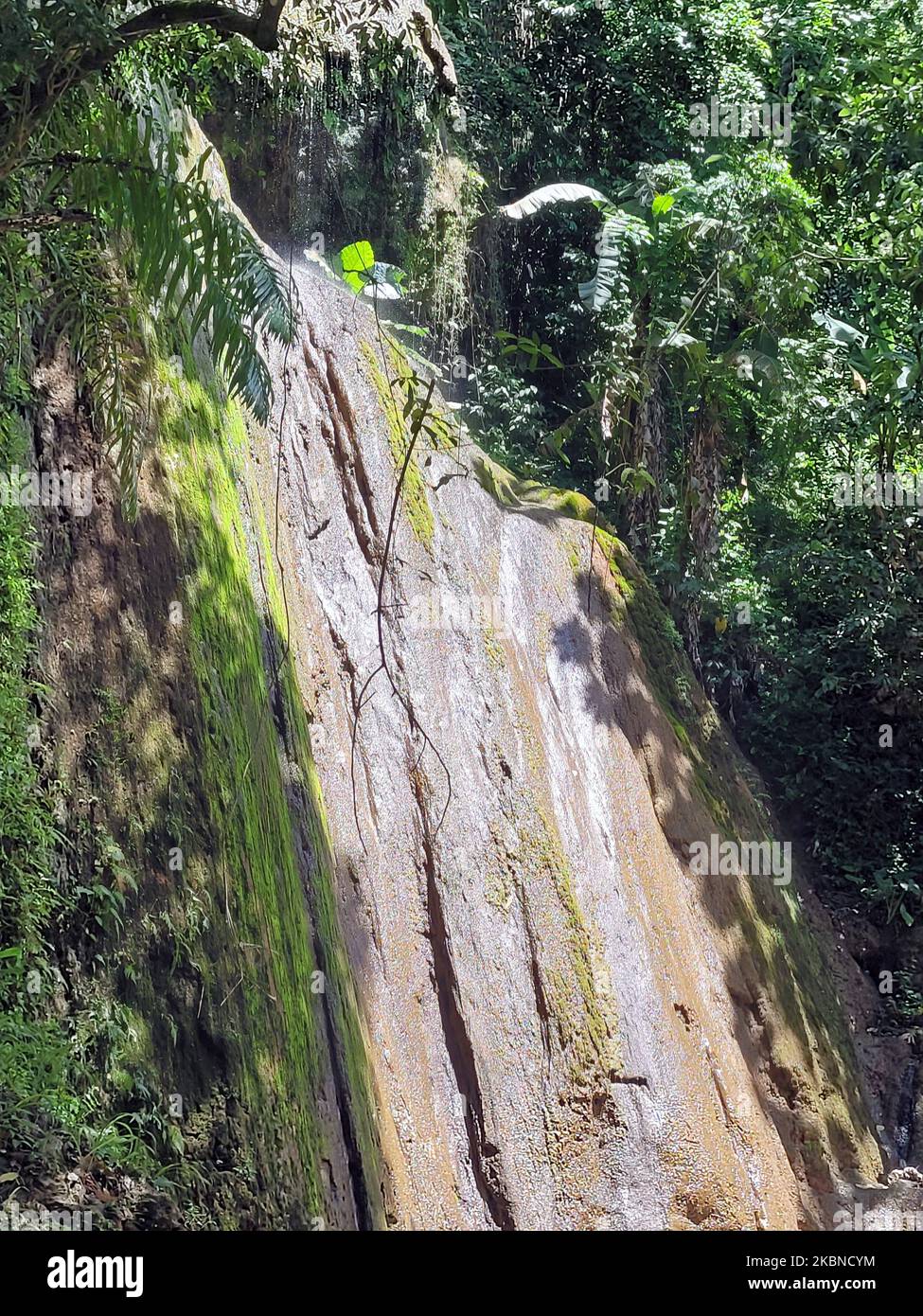 los cocos waterfall in samana in the dominican republic Stock Photo - Alamy