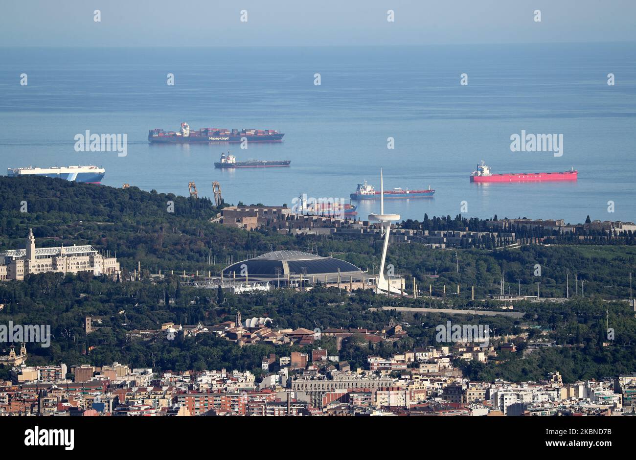 The Camp Nou Stadium. Barcelona reaches historic lows in air pollution ...