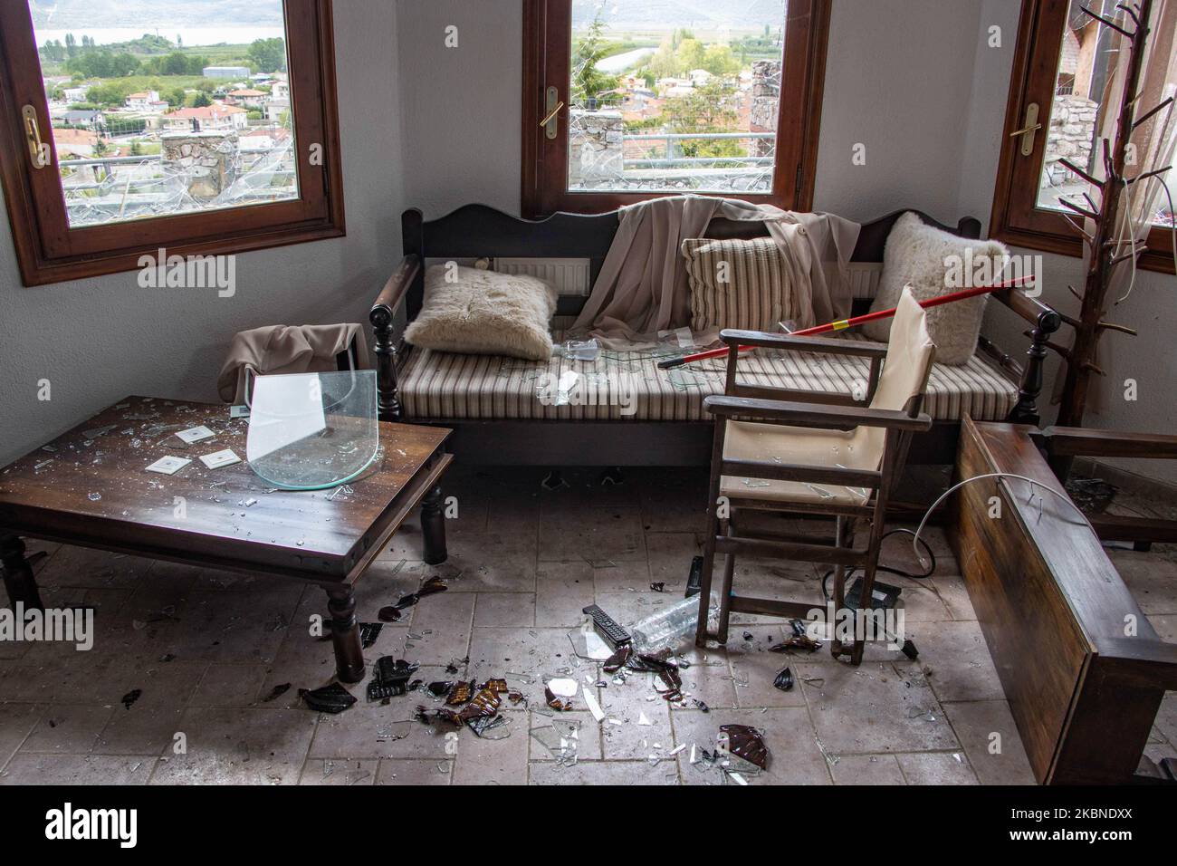 Destroyed Hotel Room