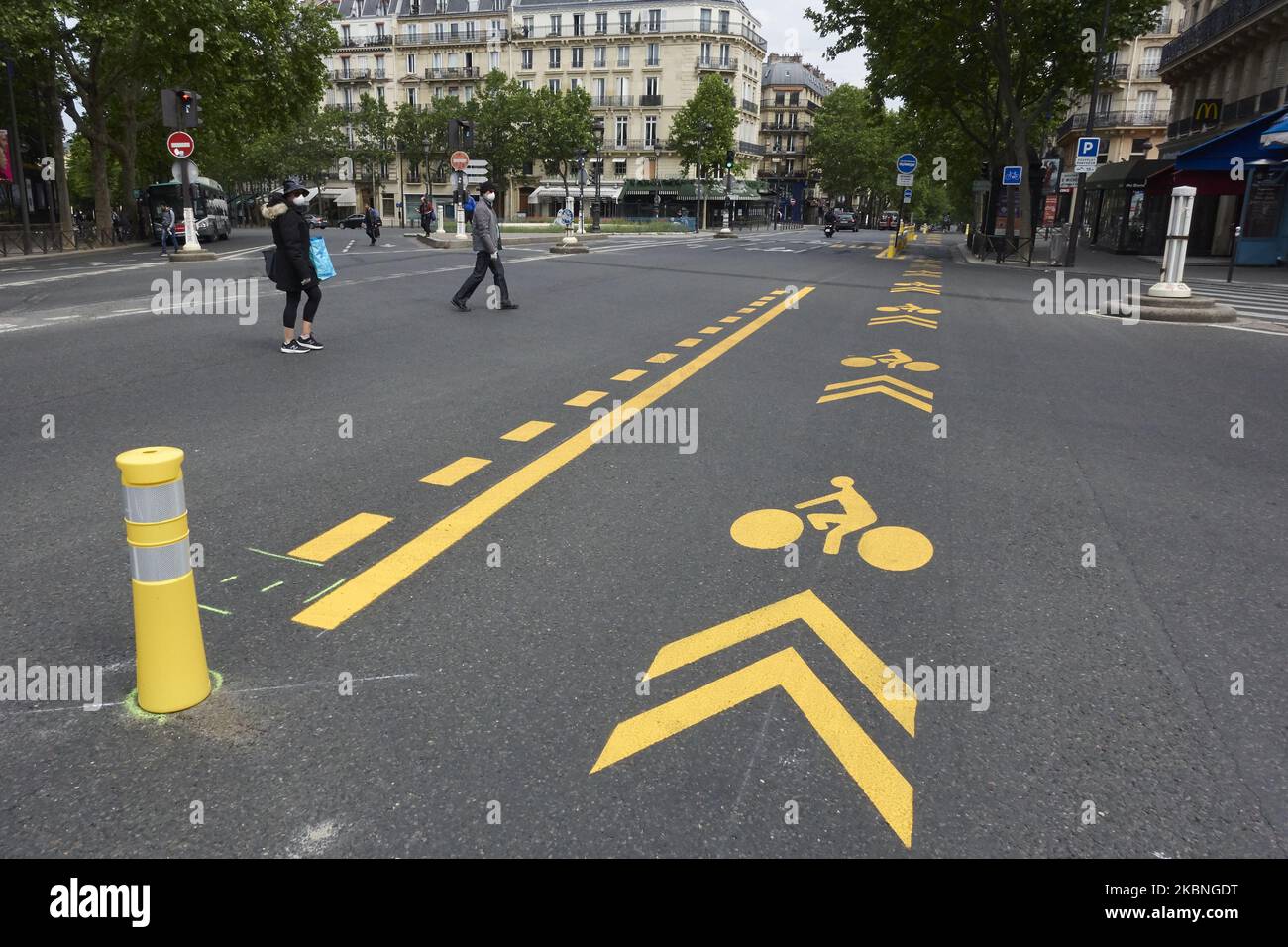 Two days before the end of the lockdown due to the COVID-19 coronavirus ...