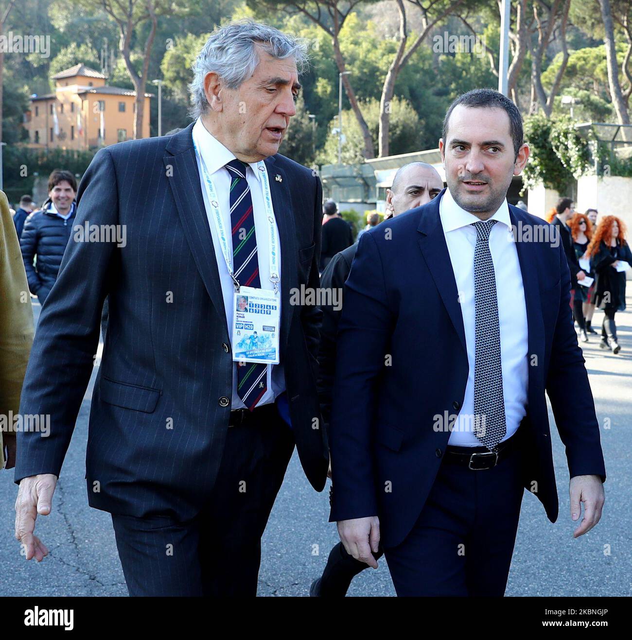 The Minister for Sport and Youth Policies Vincenzo Spadafora visits ...