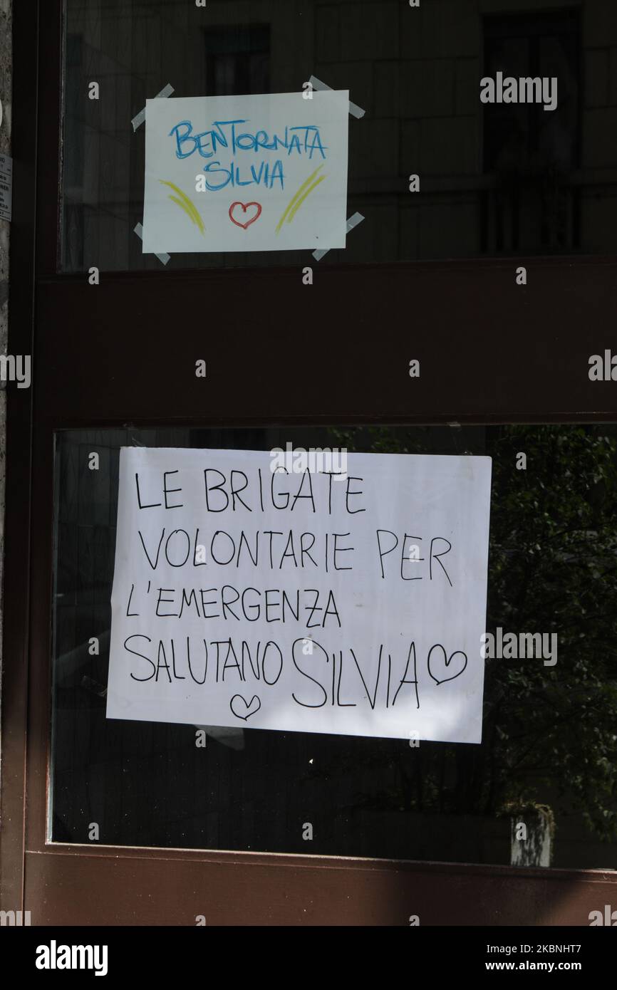 Silvia romano milano hi-res stock photography and images - Alamy