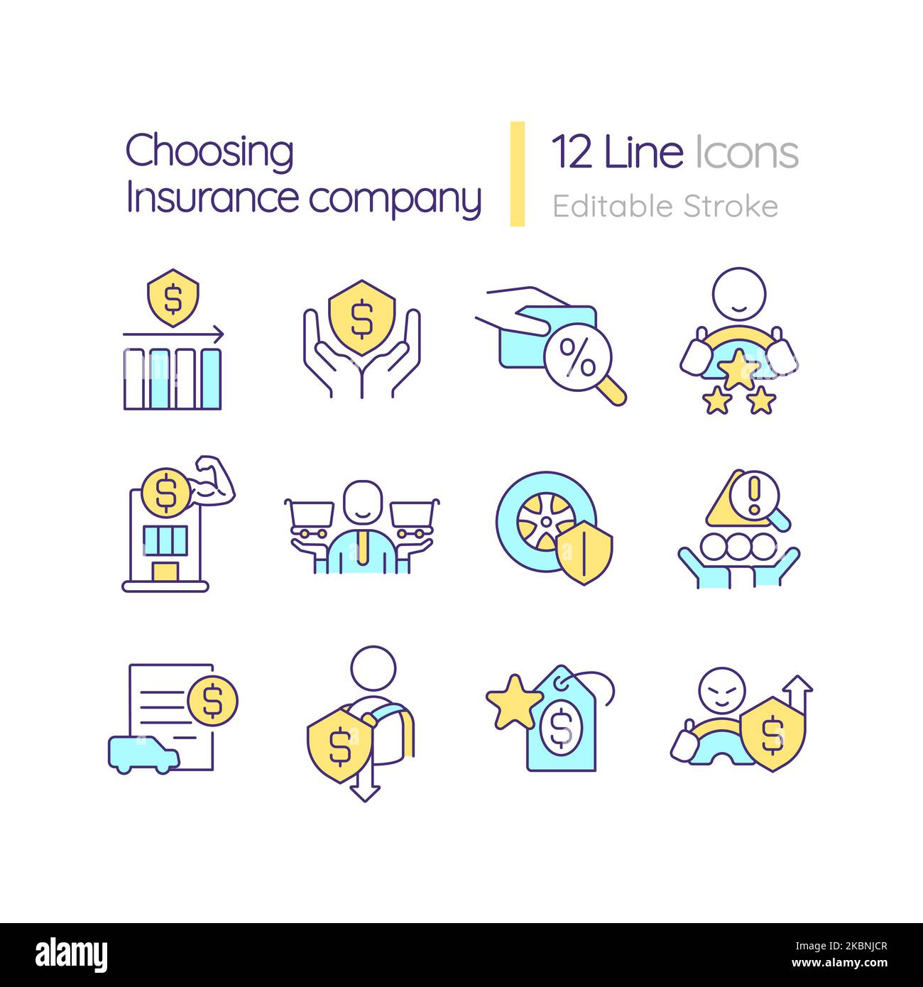 Color choice of car Stock Vector Images - Alamy