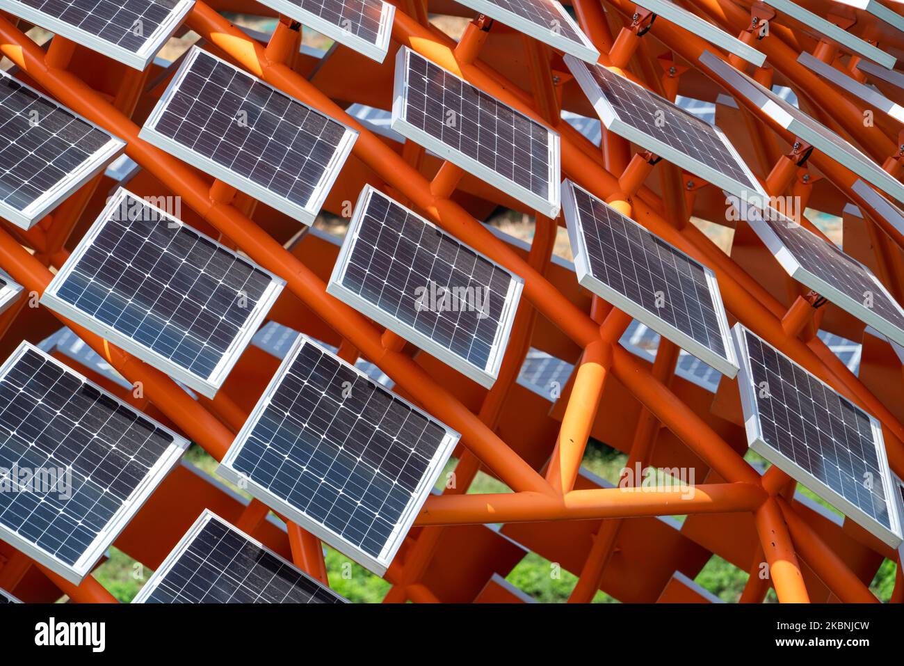 Solar panels, solar system technology solar cell Stock Photo - Alamy