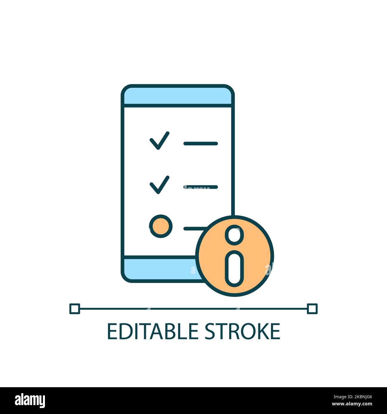 Privacy policy in mobile Stock Vector Images - Alamy