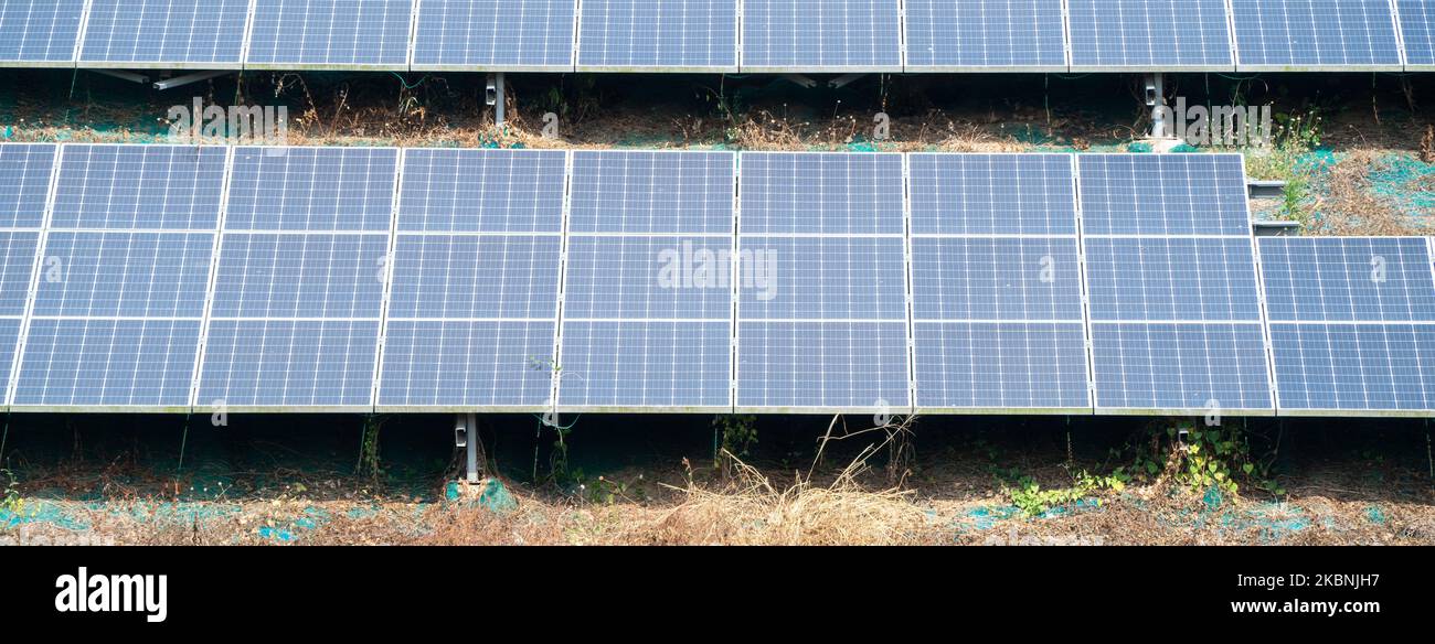 Solar panels, solar system technology solar cell Stock Photo - Alamy