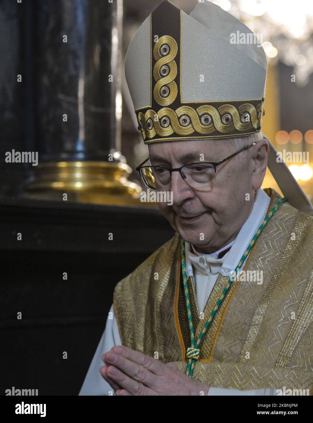 Archbishop Stanislaw Gadecki, Archbishop of Poznan and Chairman of the ...