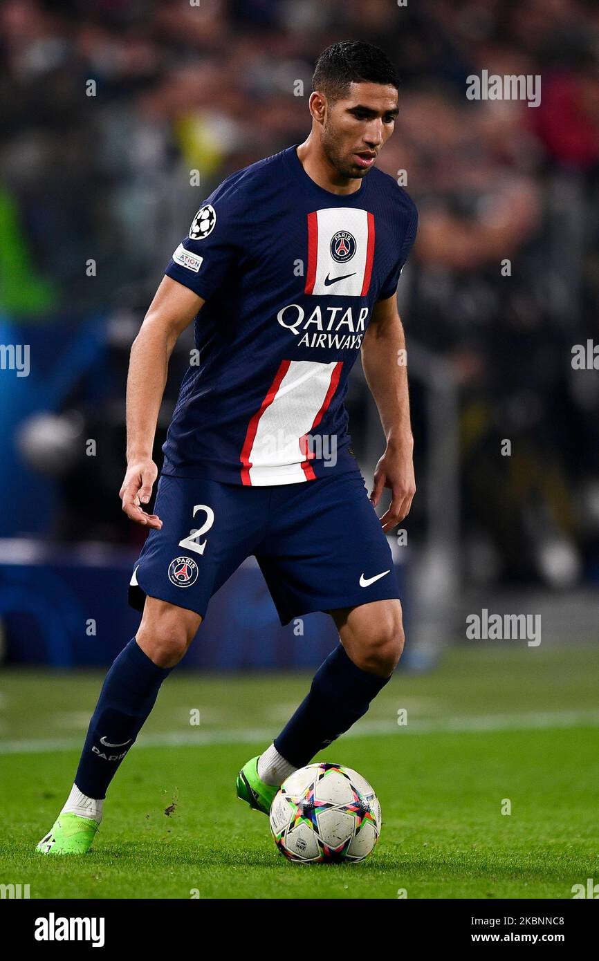 Hakimi psg champions league hi-res stock photography and images - Alamy