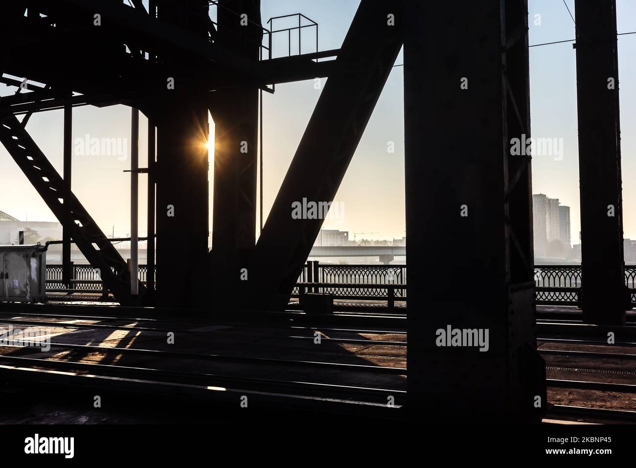 Portlands industrial infrastructure in the area of the Steel Bridge ...
