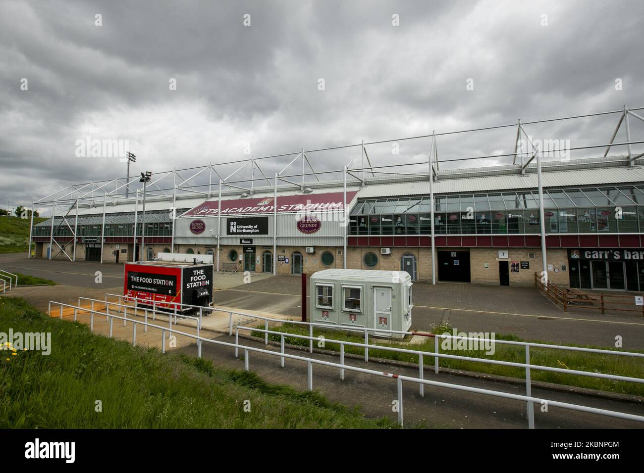 General view of League 2 Northampton Town Stadium on the build up to ...