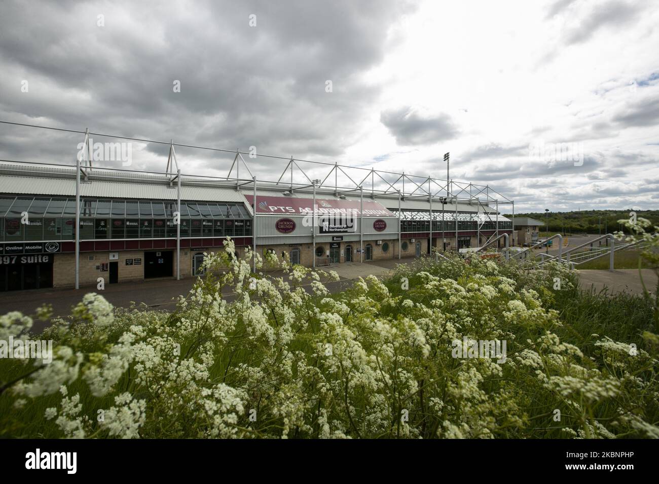 General view of League 2 Northampton Town Stadium on the build up to ...