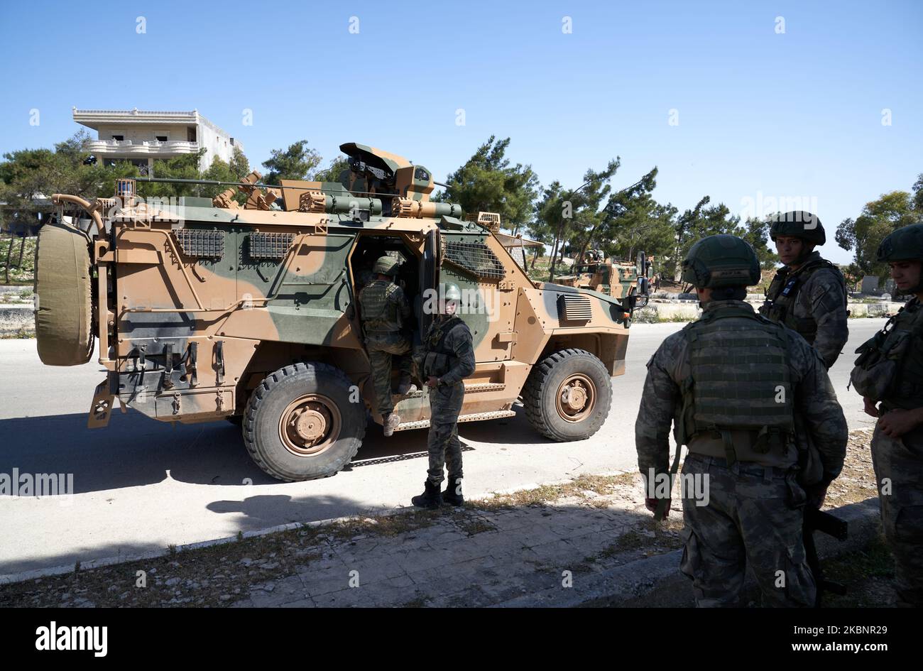 Russian turkish patrol hi-res stock photography and images - Alamy