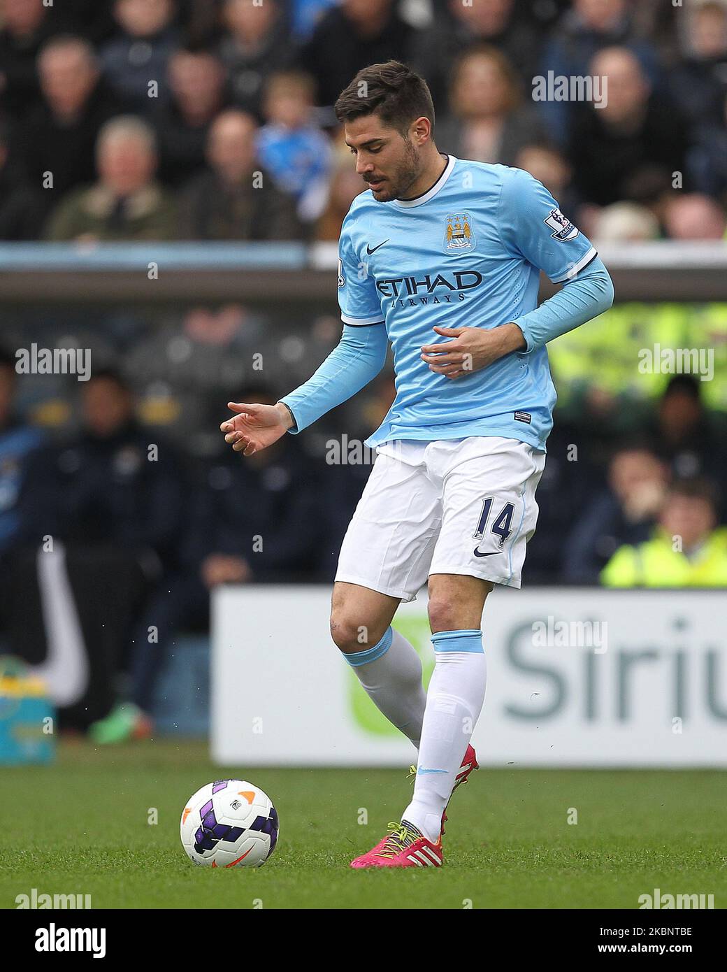 Javi Garcia Fernandez of Manchester City during the Premier League ...