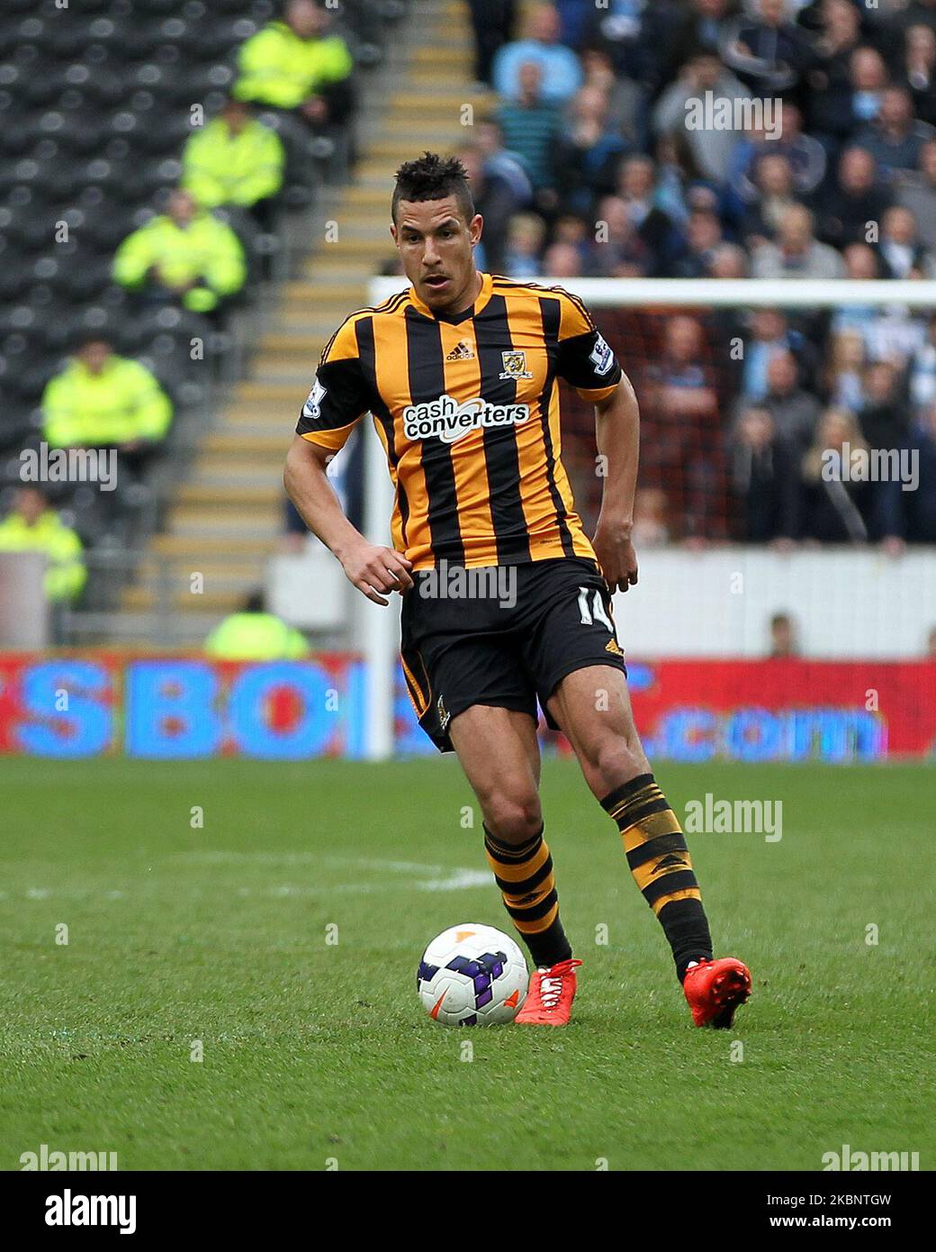 Jake Livermore of Hull City in action during the Premier League match ...