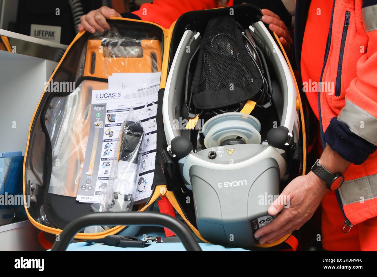 Lucas chest compression system hi-res stock photography and images - Alamy