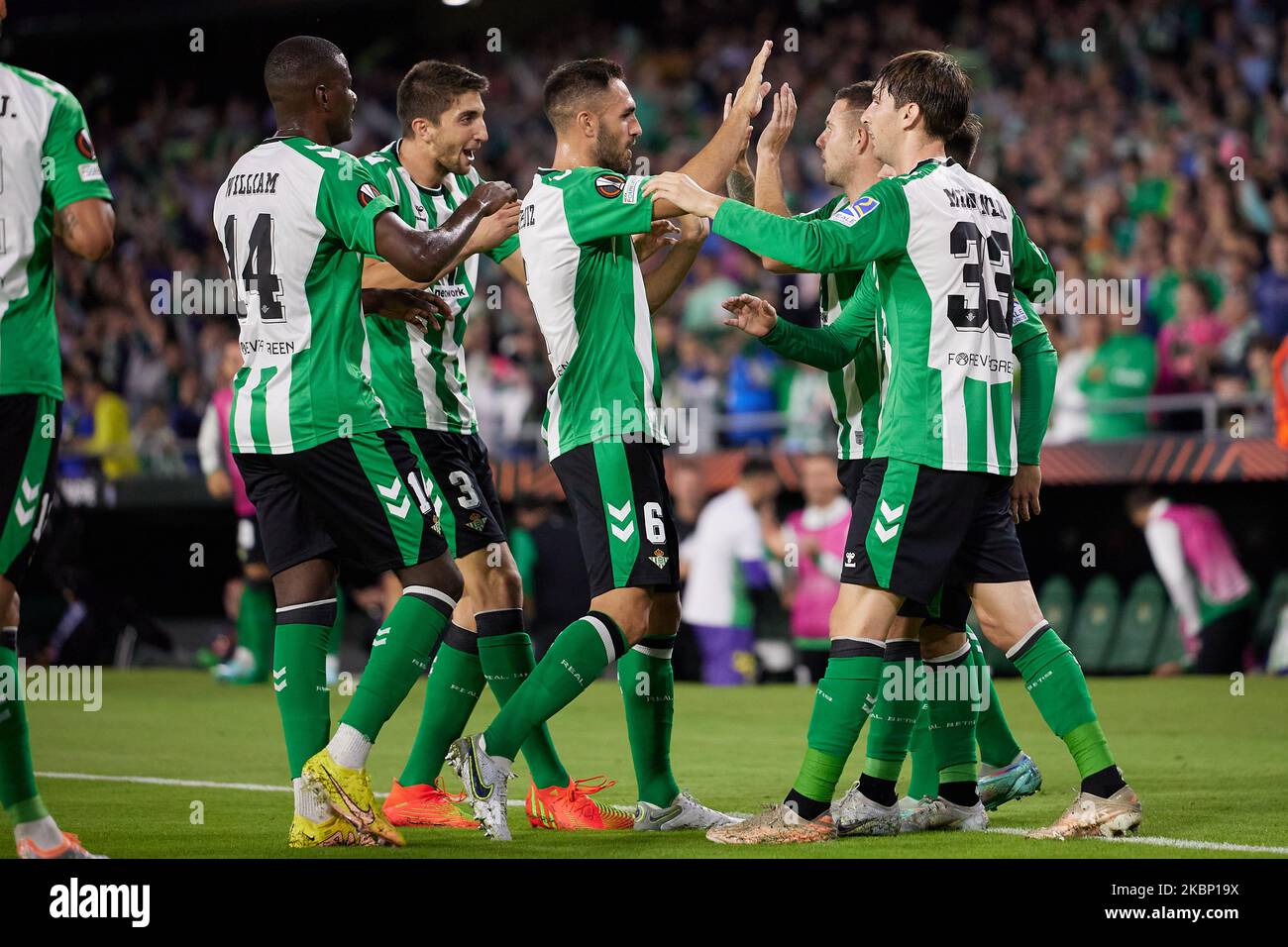 Seville, Spain. 03rd, November 2022. Aitor Ruibal (24) of Real Betis ...