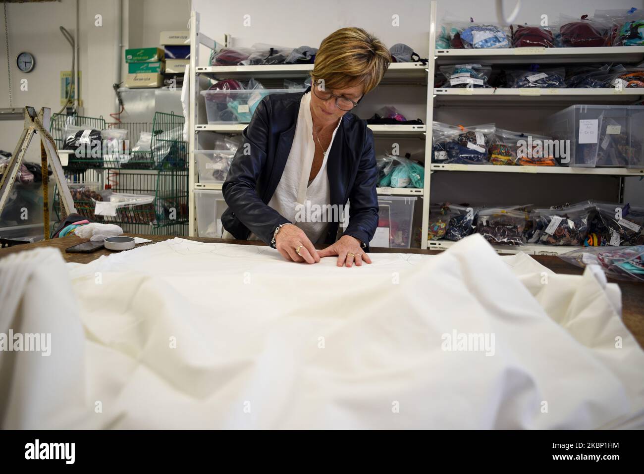 Tiziana working on a trikini model in her family-run atelier. Based in ...