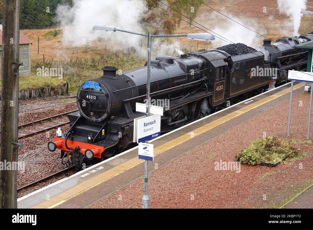 45407 lancashire fusilier steam locomotive hi-res stock photography and ...