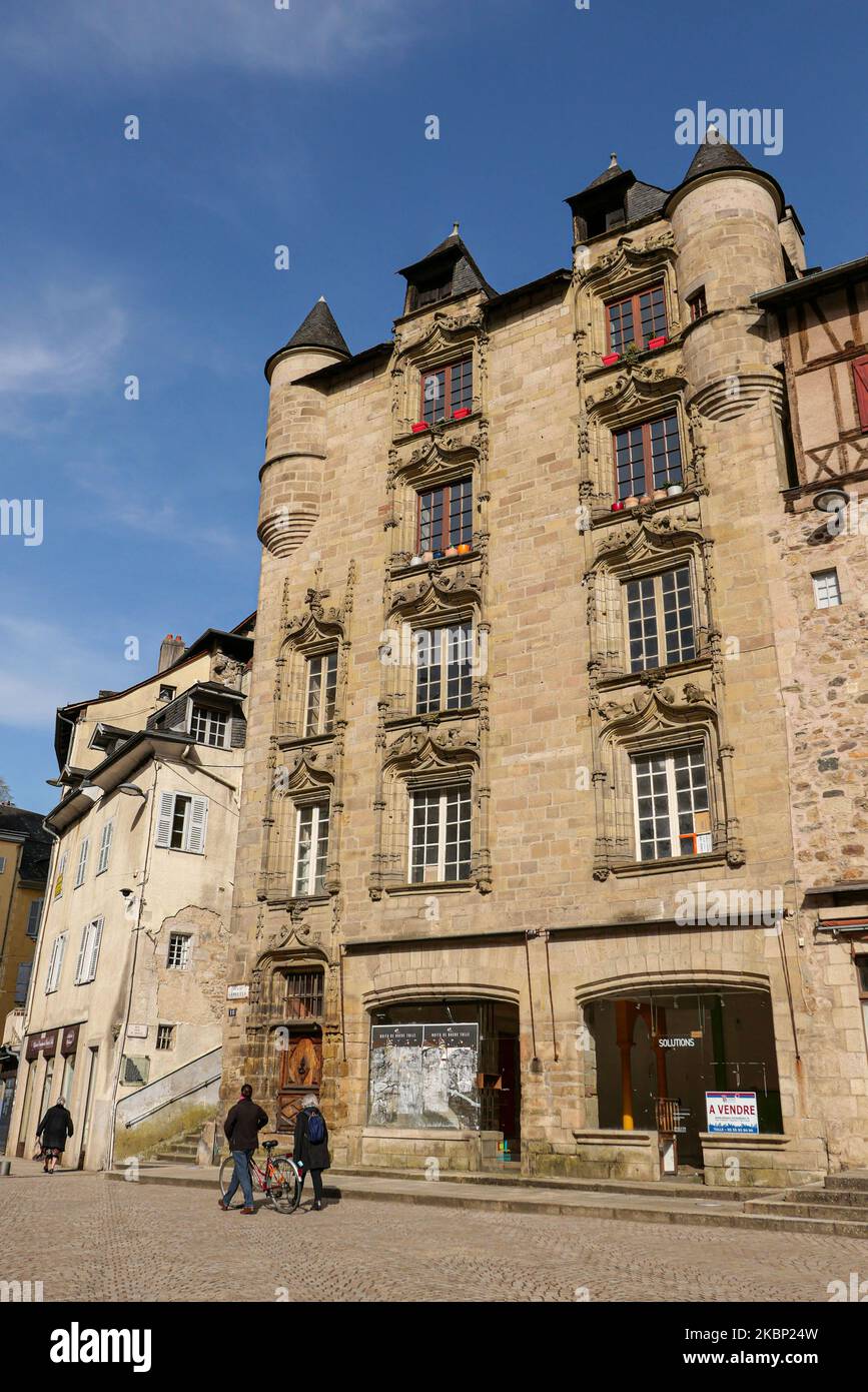 Tulle, central southern France: “Maison de Loyac” (Loyac House ...