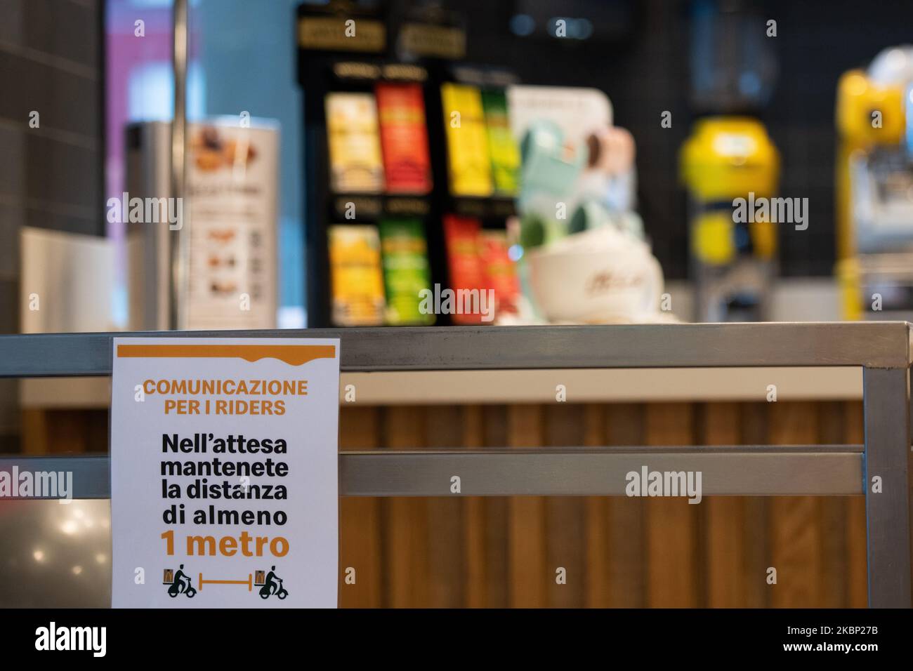 Restaurants reopen and come back to work in L'Aquila, Italy, on May 19 ...
