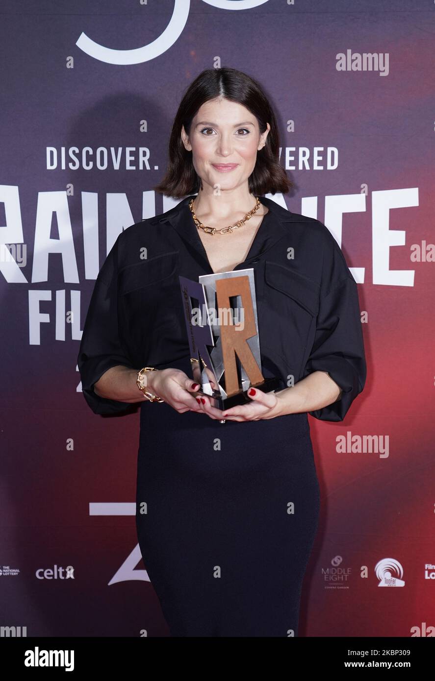 Gemma Arterton presented with the Icon Award at the 30th Raindance Film ...
