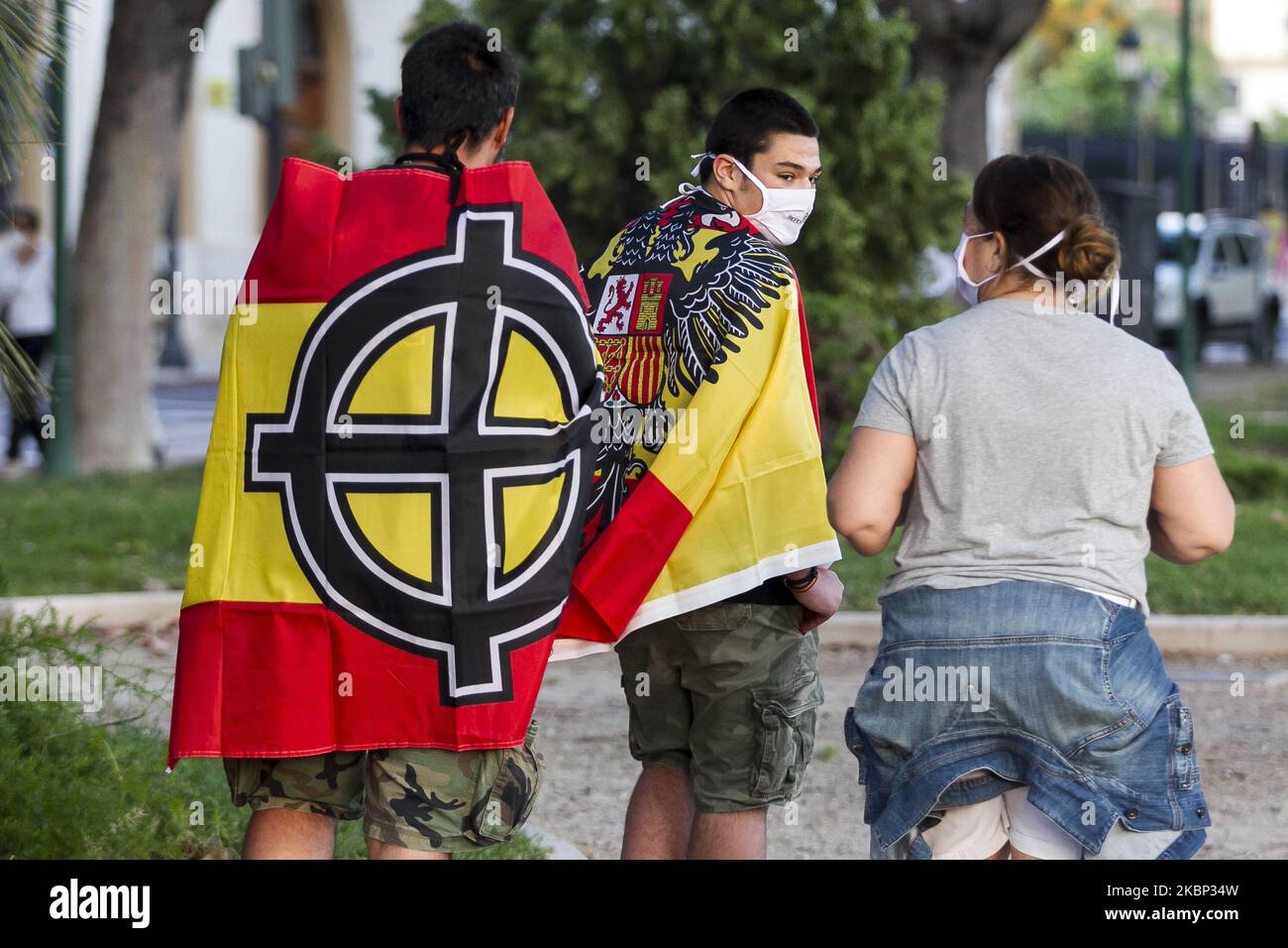 Protests of the extreme right against the Pedro Sanchez government in ...
