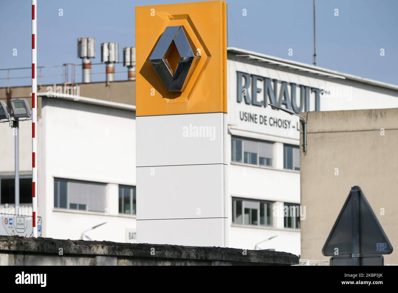 This picture shows the Renault factory in Choisy-le-Roi, near Paris, on ...