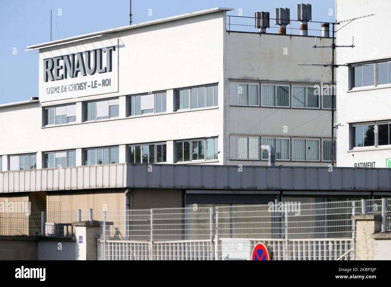 This picture shows the Renault factory in Choisy-le-Roi, near Paris, on ...