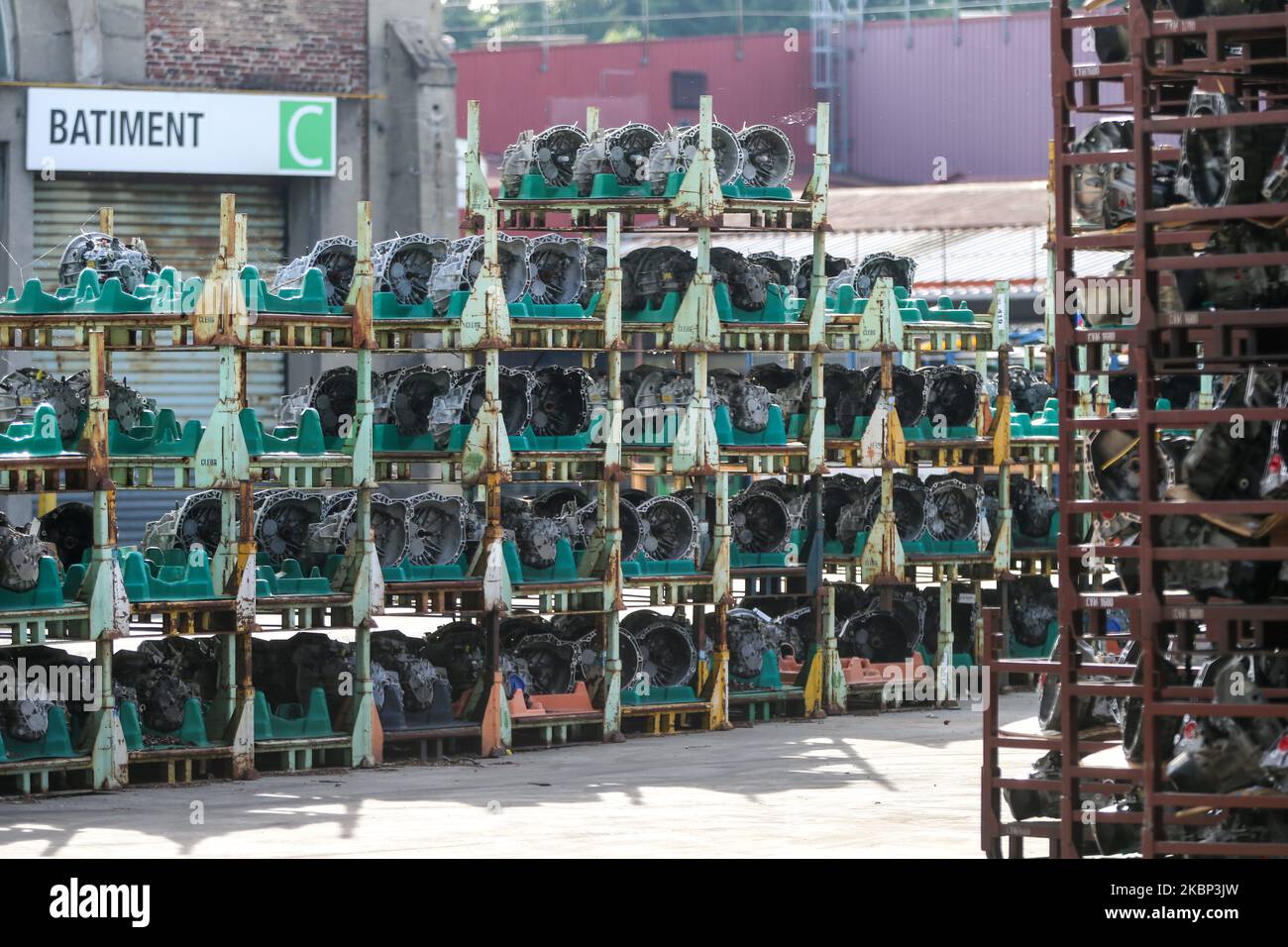 This picture shows the Renault factory in Choisy-le-Roi, near Paris, on ...
