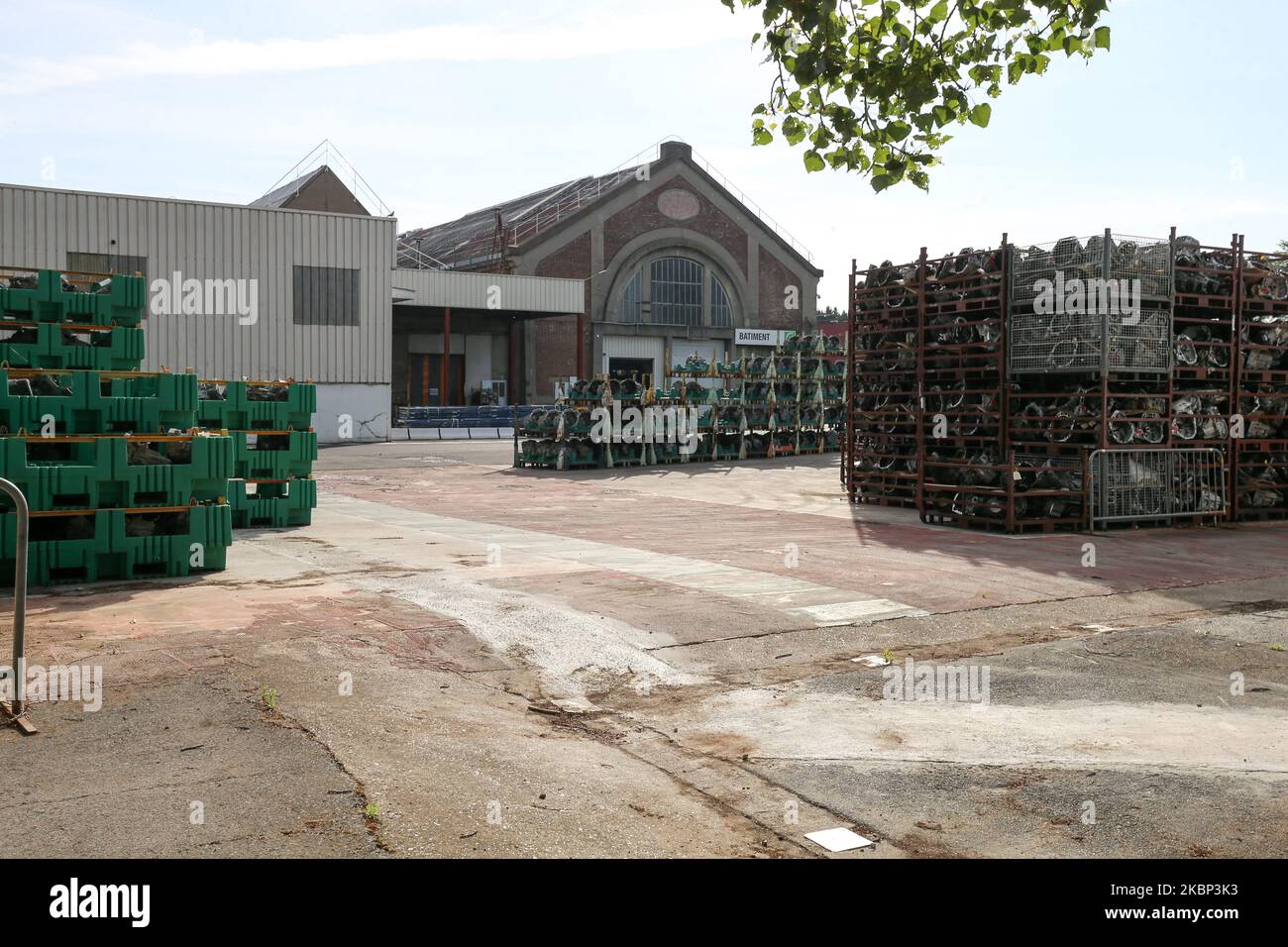 This picture shows the Renault factory in Choisy-le-Roi, near Paris, on ...