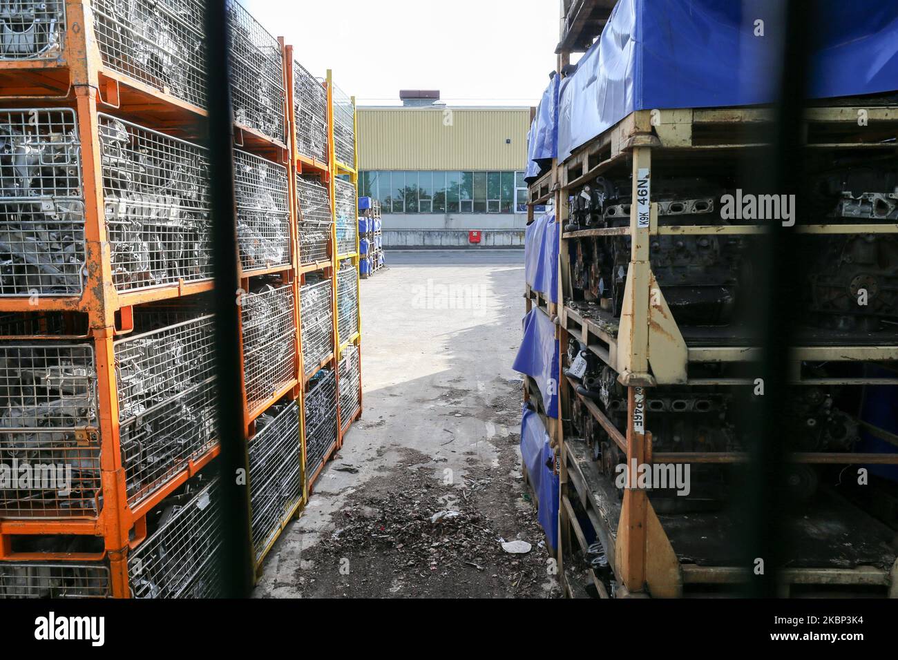 This picture shows the Renault factory in Choisy-le-Roi, near Paris, on ...