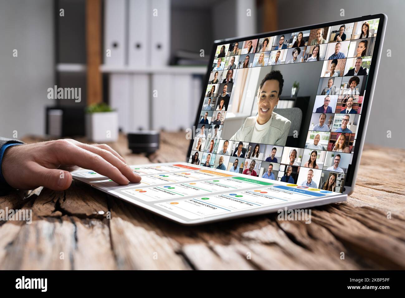 Remote meeting concept hi-res stock photography and images - Alamy