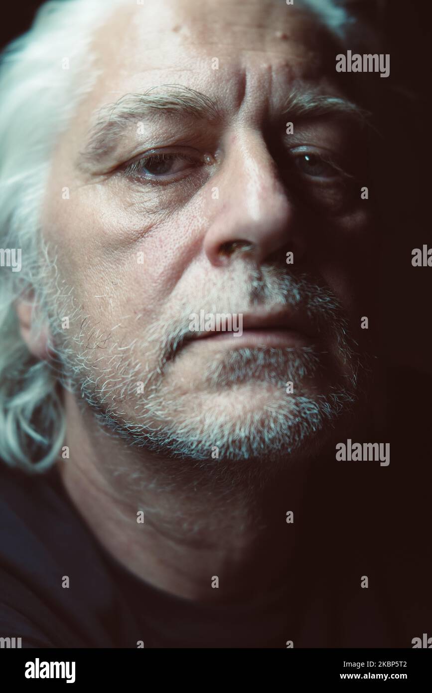 Studio session of the italian actor Tommaso Ragno, protagonist of the ...