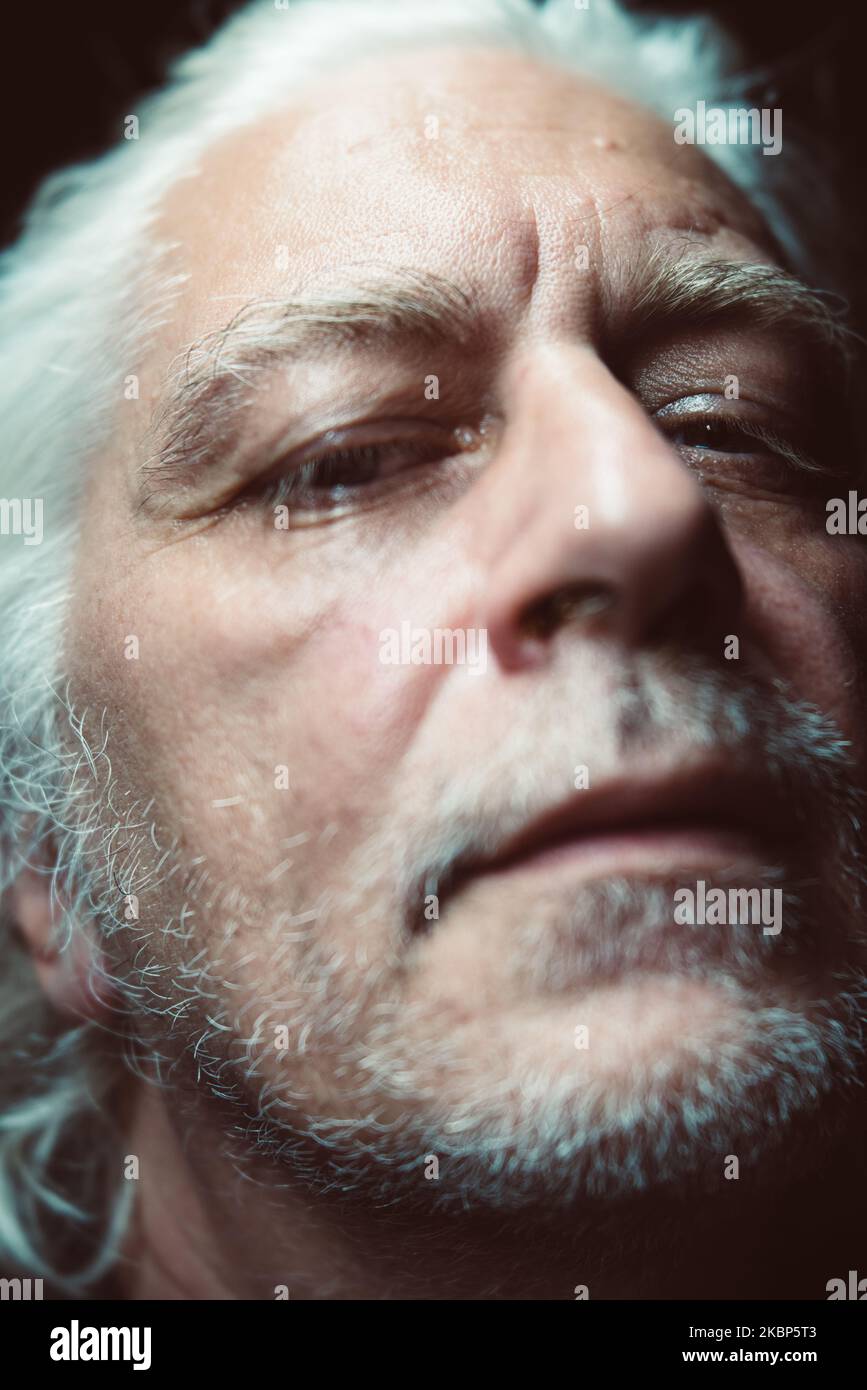 Studio session of the italian actor Tommaso Ragno, protagonist of the ...