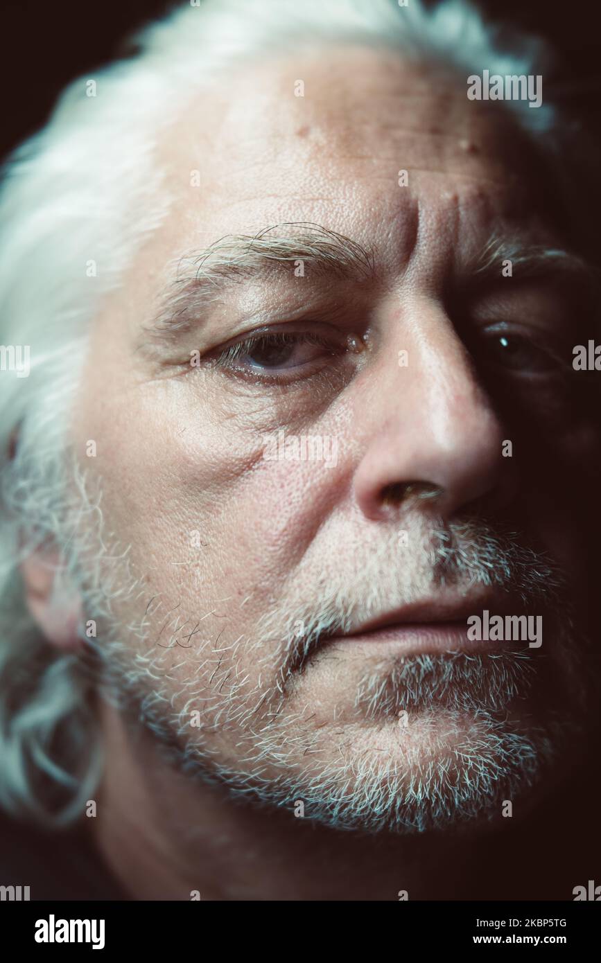 Studio session of the italian actor Tommaso Ragno, protagonist of the ...