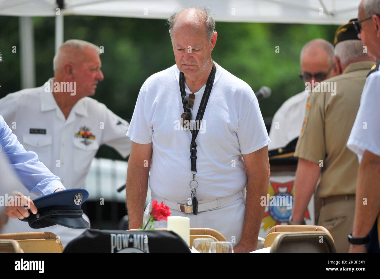 VFW Post 10380 members honor MIA and POW soldiers during the 2019 ...