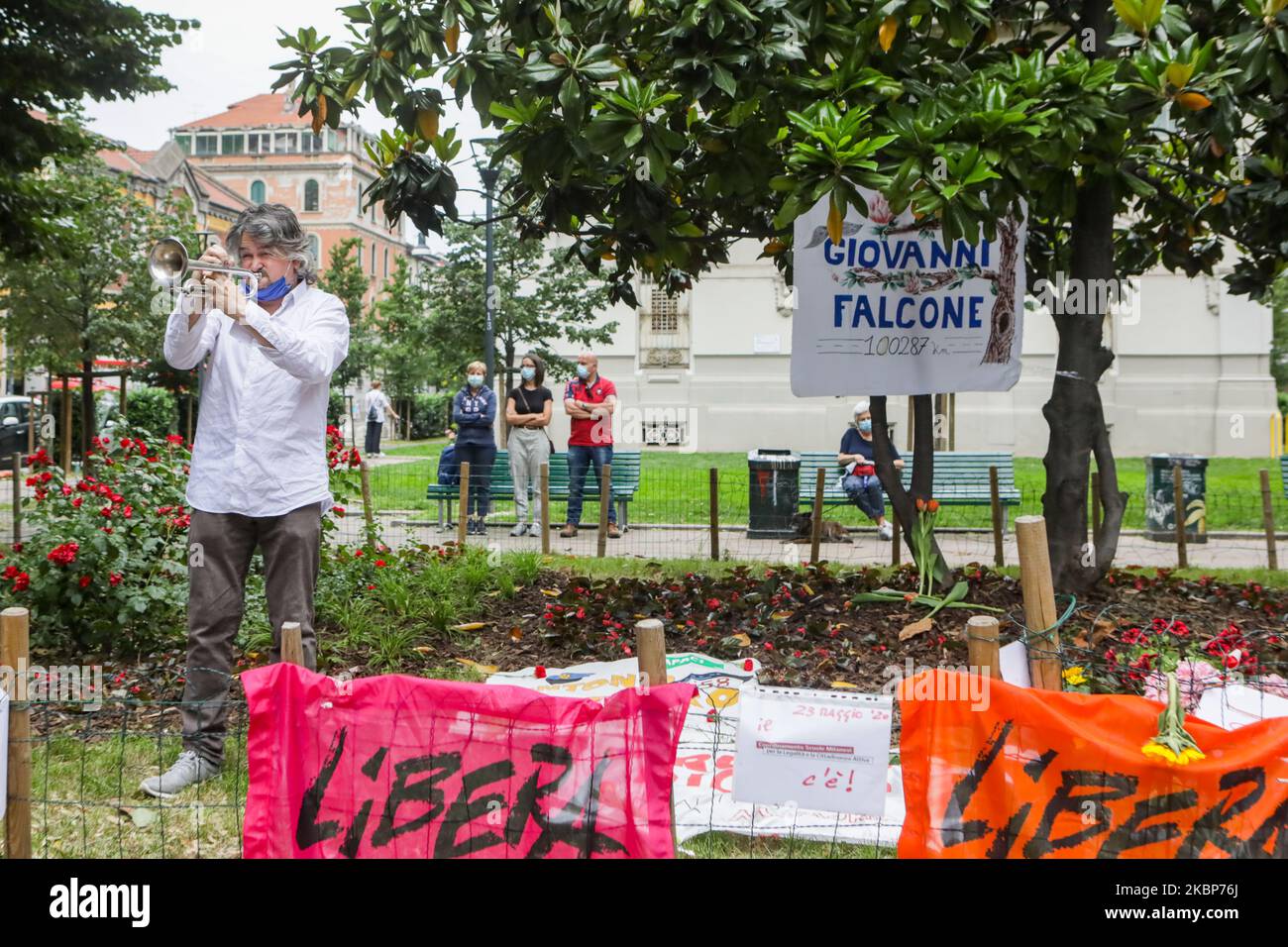 Giovanni falcone anniversario morte hi-res stock photography and images ...