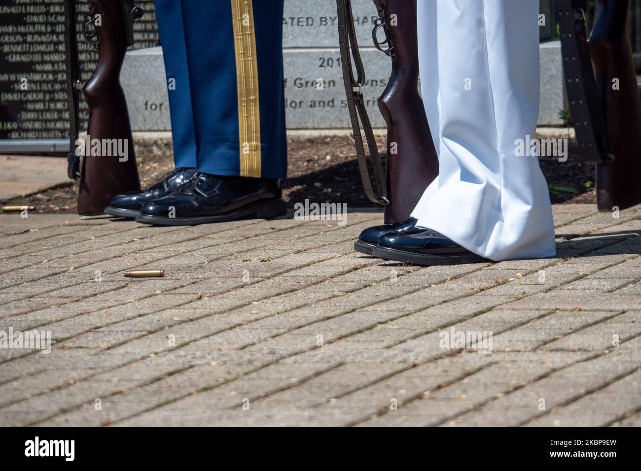 Casing flag hi-res stock photography and images - Alamy