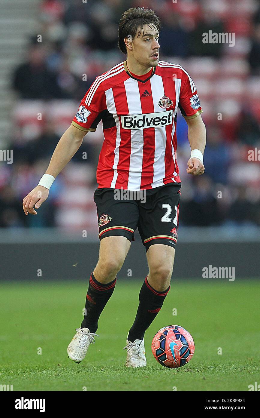 Sebastian Coates of Sunderland during the FA Cup Third Round match ...