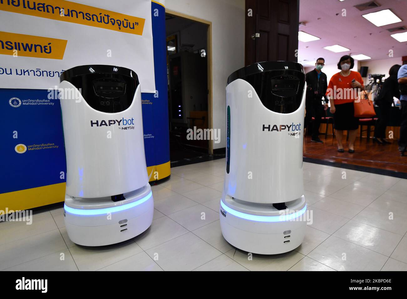 A view of "Hapy Bot" Intelligent mobile robot medical assistant to ...