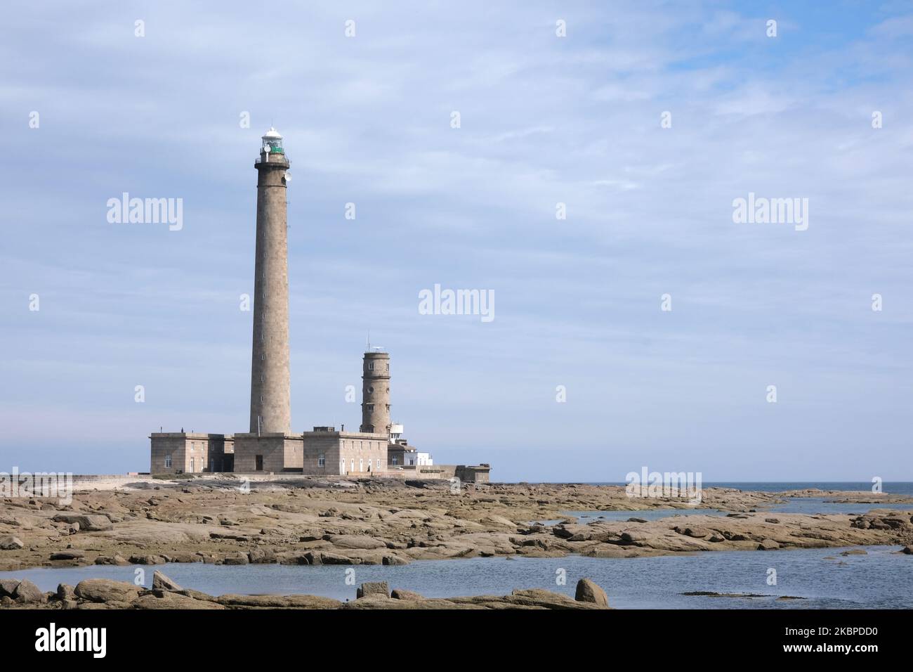 The Gatteville Lighthouse (Normandy, north western France Stock Photo ...