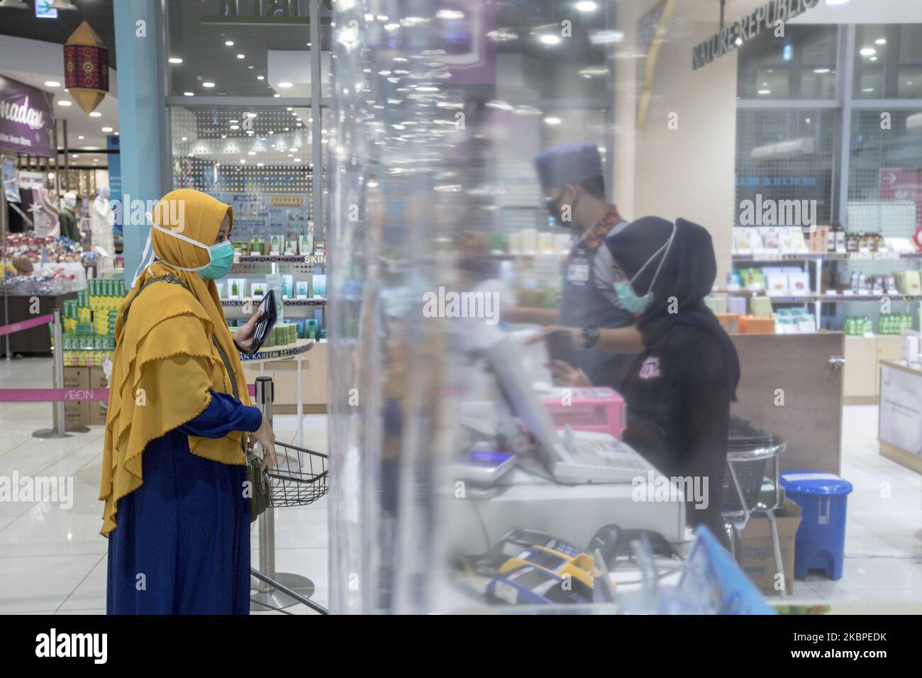 AEON supermarket part of AEON mall in Tangerang, Banten, Indonesia ...